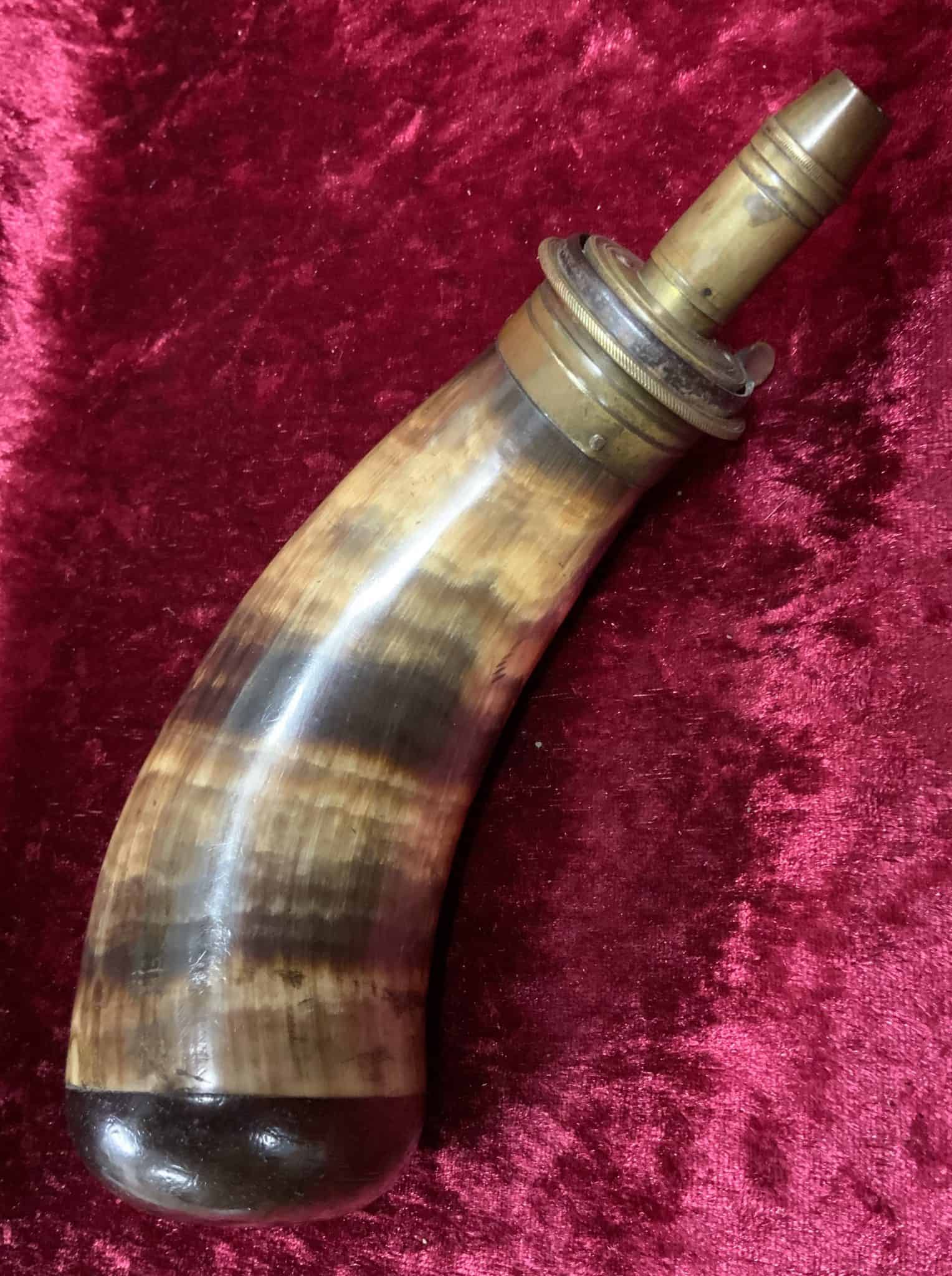 James Dixon & Sons Horn Flask - Powder Flask UK