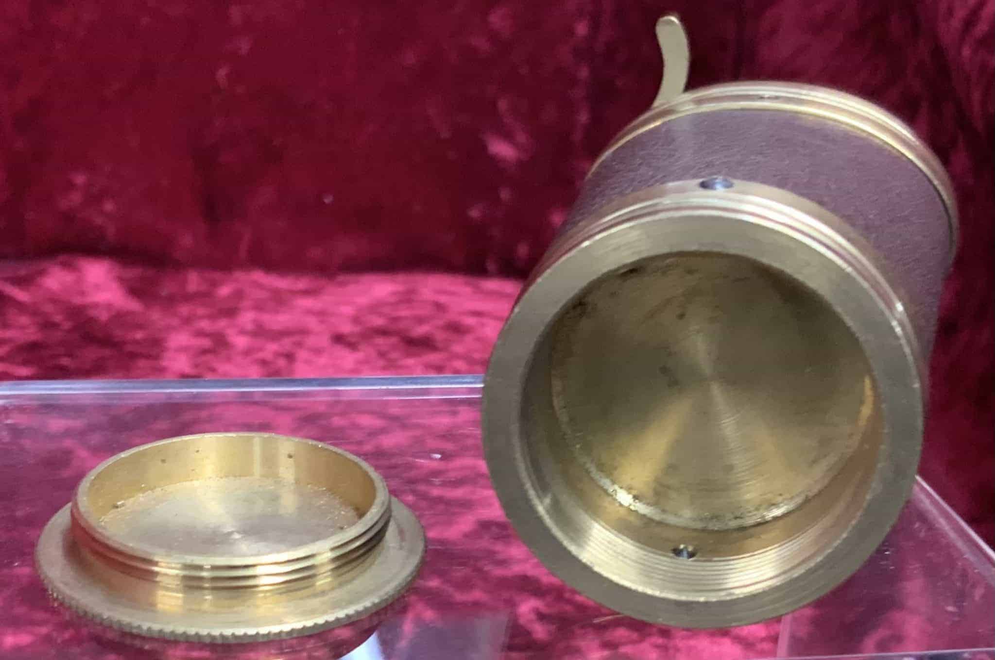 Reproduction 3-Way Flask - Powder Flask UK