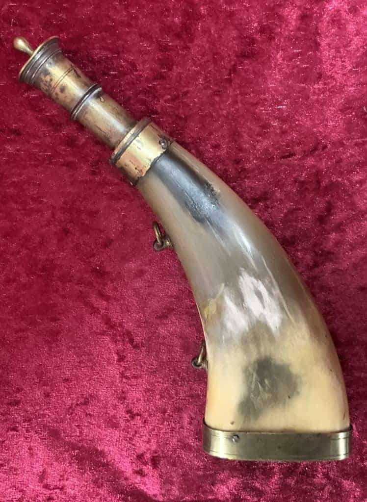 Horn Powder Flask - Powder Flask UK