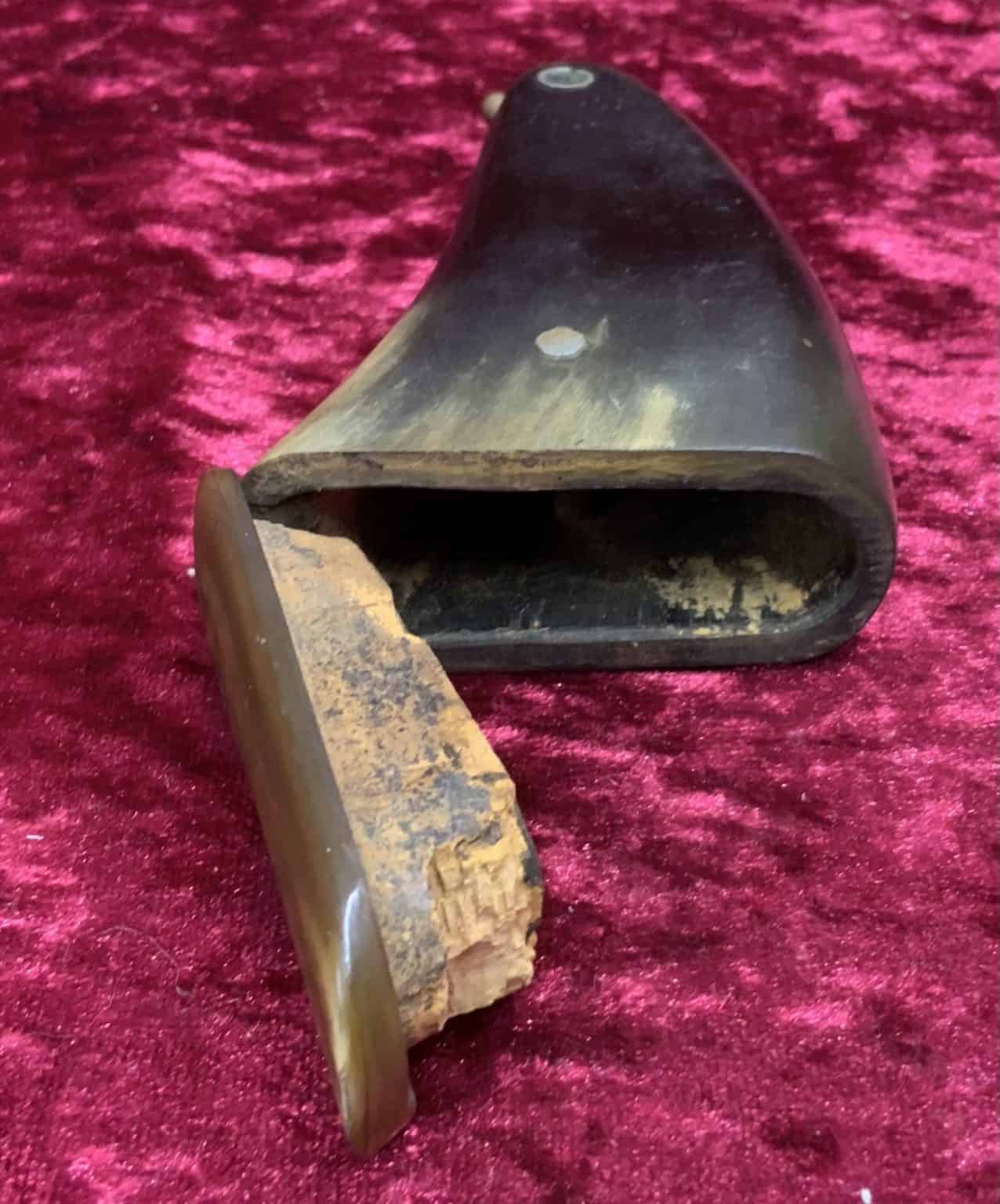 Horn Priming Flask - Powder Flask UK