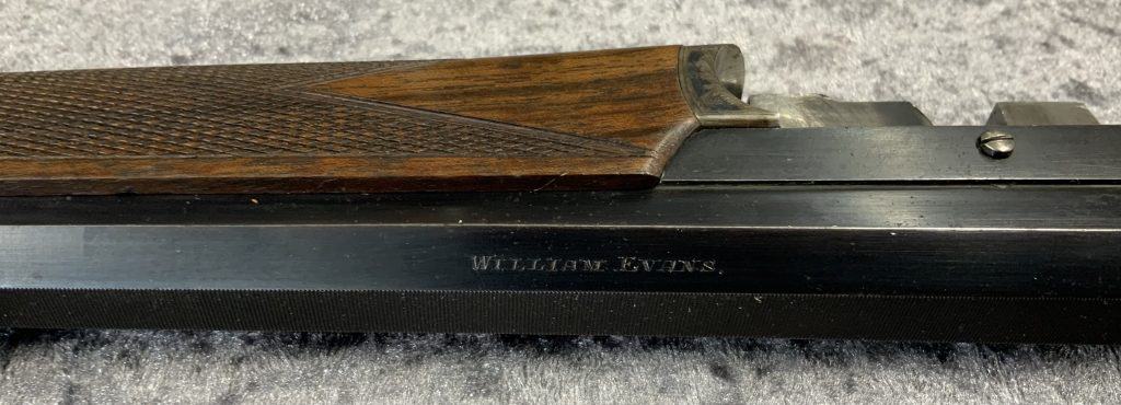 William Evans 297/250 Cased Rook Rifle - Powder Flask UK
