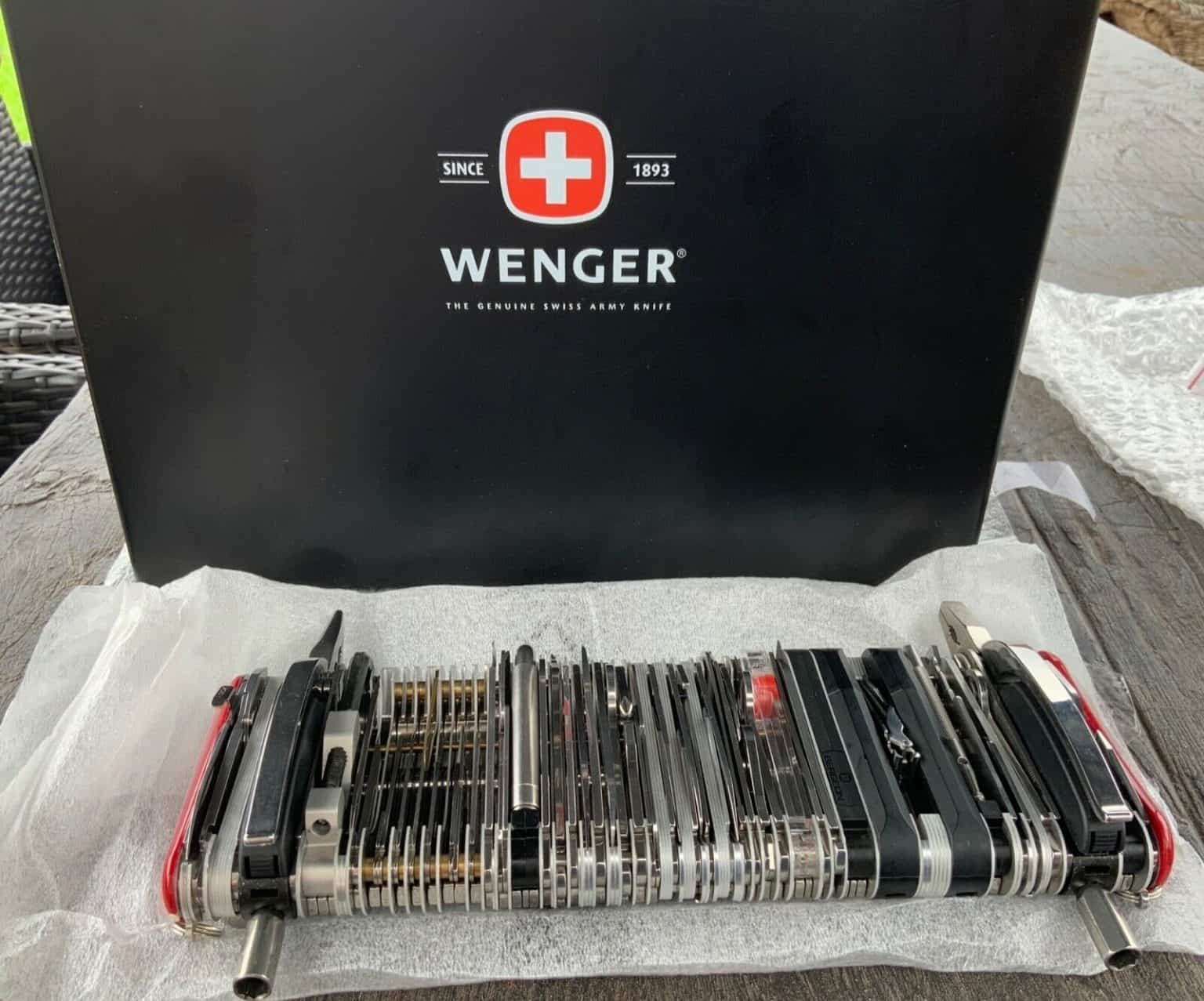 Wenger Giant Swiss Army Knife - Powder Flask UK