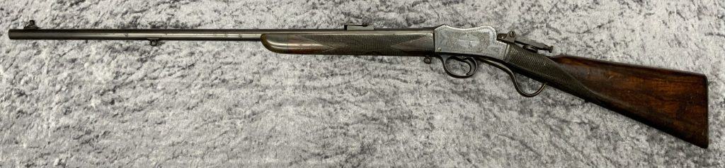 BSA No.7 Superb .297/250 Rook Rifle - Powder Flask UK