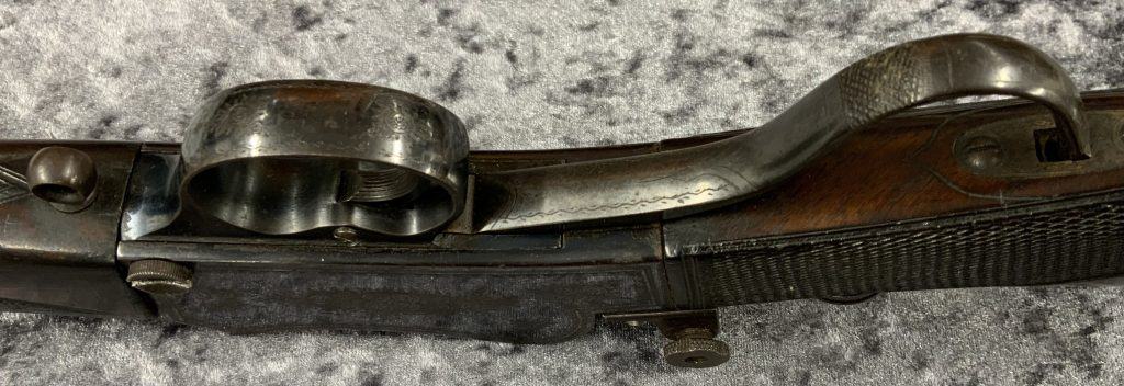 BSA No.7 Superb .297/250 Rook Rifle - Powder Flask UK